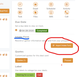 Life Ins. Intake form - InsuredMine CRM | Optimize and Grow Your ...
