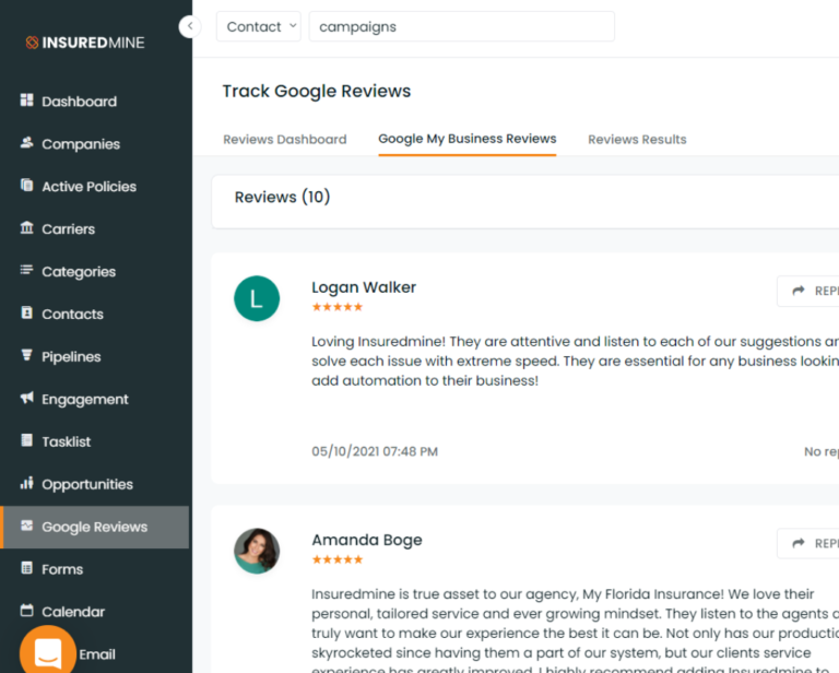 Customer Engagement Platform | Insurance CRM | InsuredMine