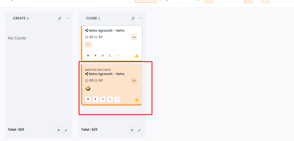 Manage inactive days for the cards at pipeline stage level ...