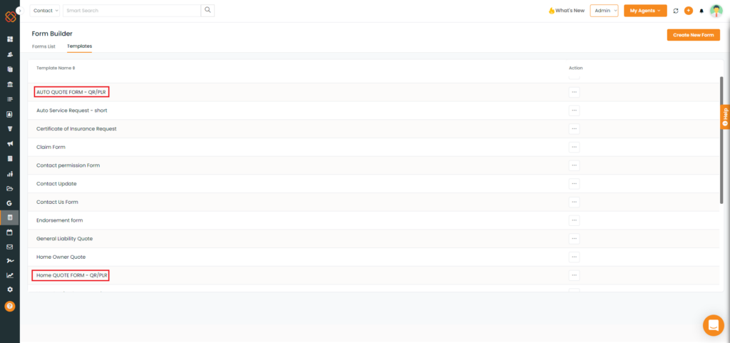 PL Rater and QuoteRush now added to Forms - InsuredMine CRM | Optimize ...