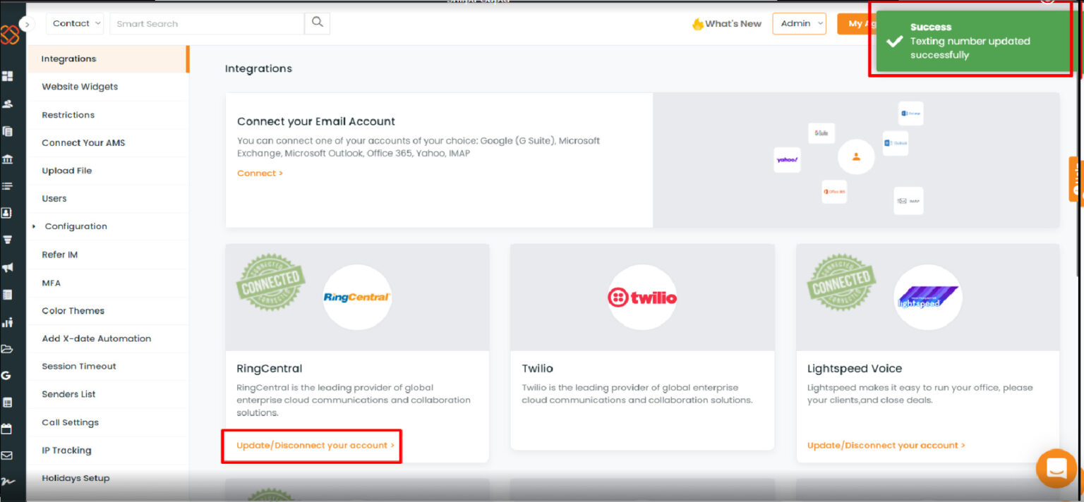 How to connect your RingCentral account with InsuredMine? - InsuredMine CRM | Optimize and Grow ...
