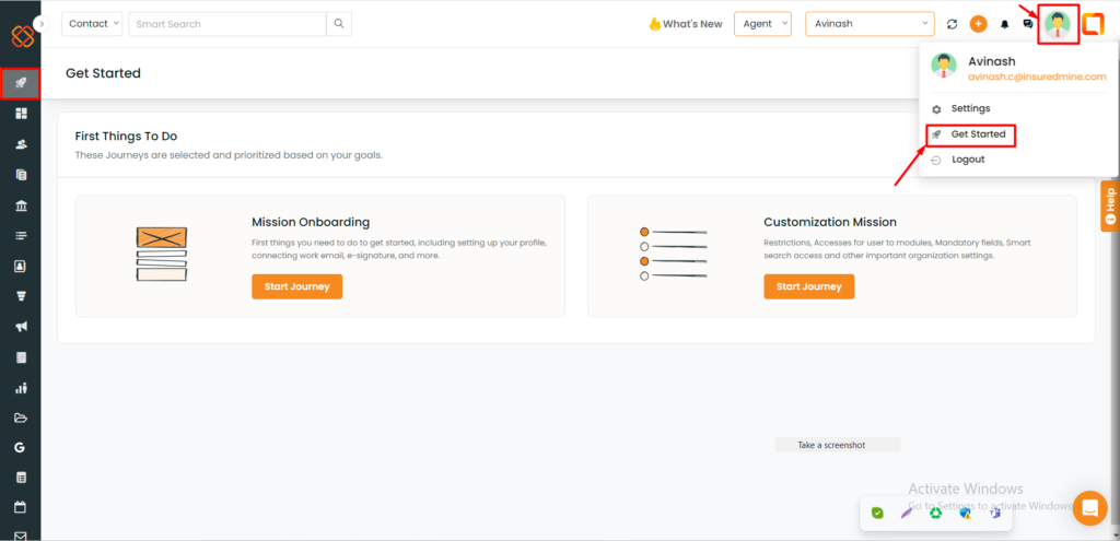 UI Changes in the Settings Module - InsuredMine CRM | Optimize and Grow Your Insurance Agency